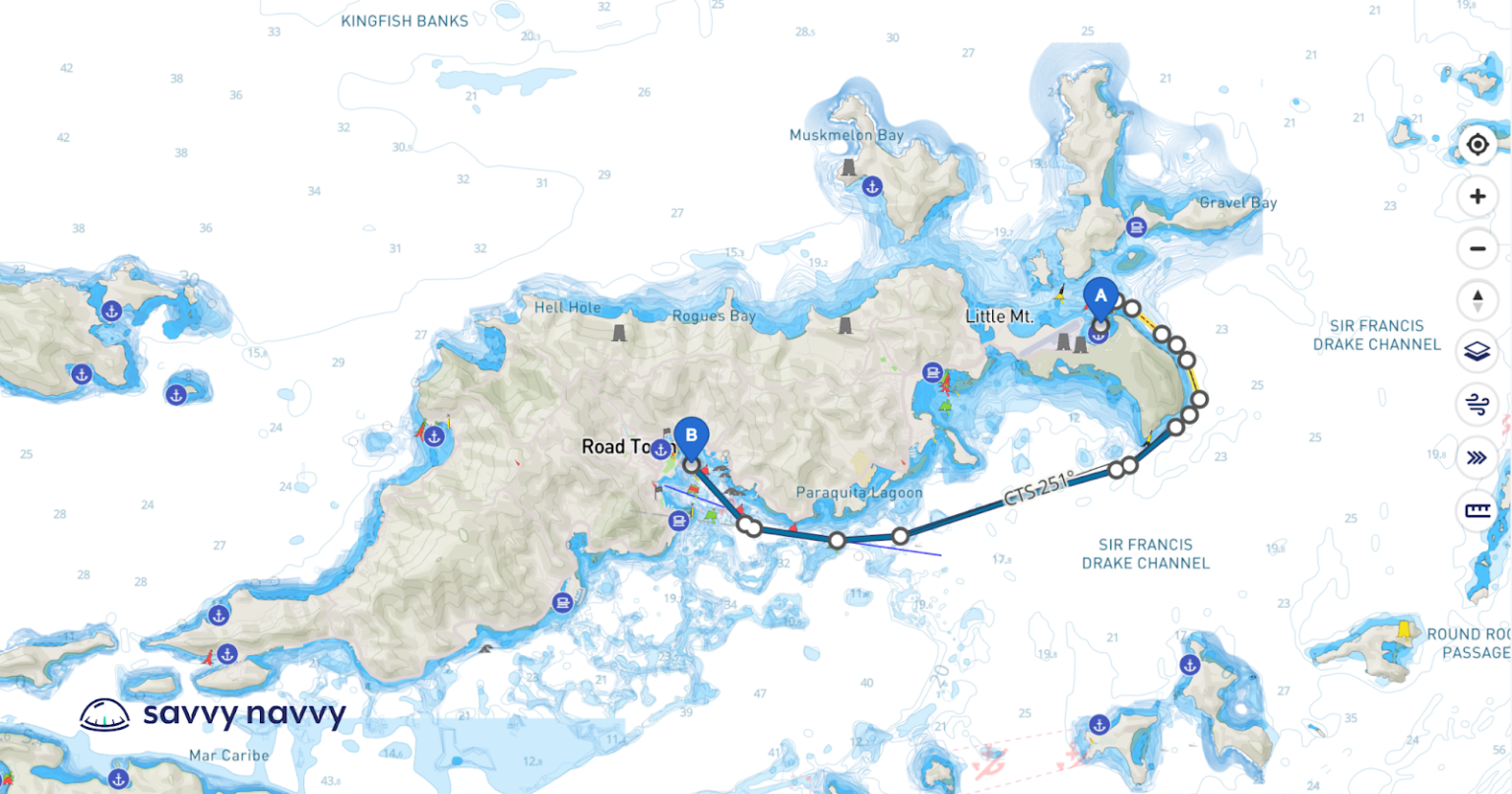British Virgin Island Cruising Itinerary - Blog GlobeSailor EN